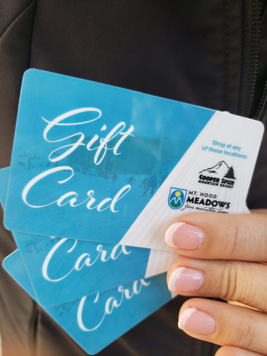 Gift Cards – Mt. Hood Meadows Gift Shop
