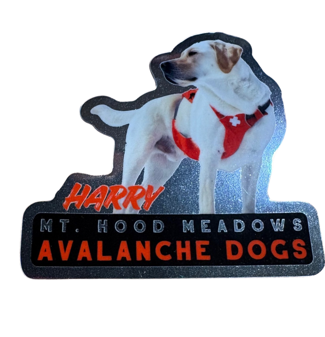 Harry Sticker – Mt. Hood Meadows Gift Shop